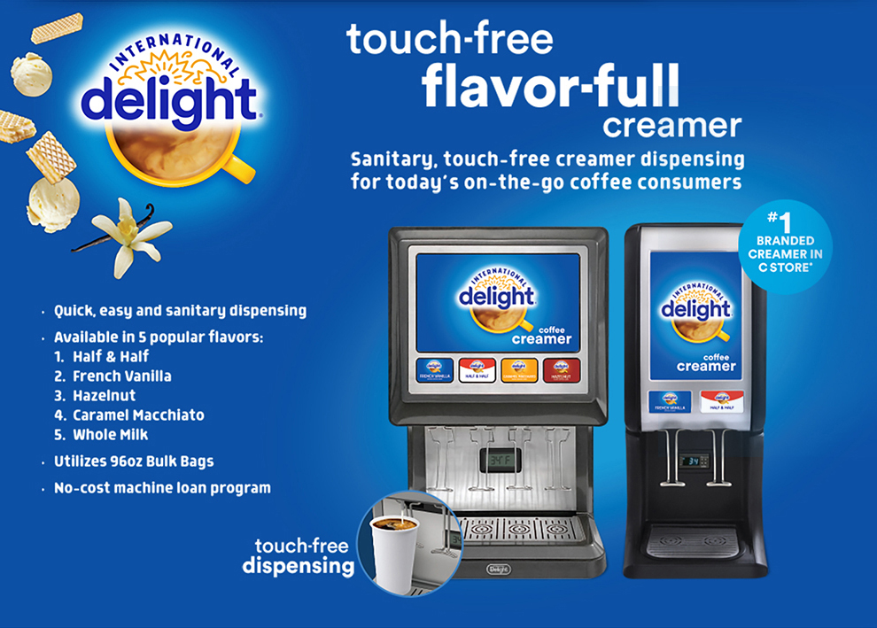 ID Touchless bulk creamer - DanoneAwayFromHome